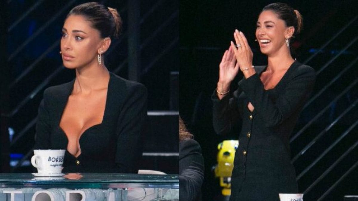 Belén Rodriguez In Nero Per La Puntata 5 Di Tu Sì Que Vales Osa Con Il