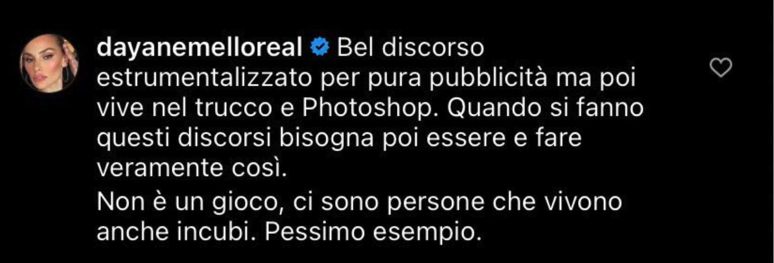 Dayane Mello Contro Giulia De Lellis È Un Pessimo Esempio Ci Sono