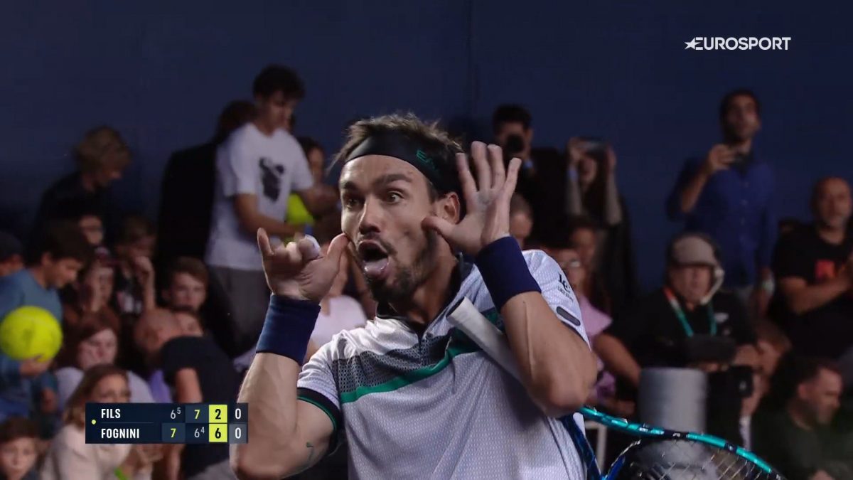 Fognini Incanta Parigi Bercy E Si Prende La Rivincita Su Fils Vince In