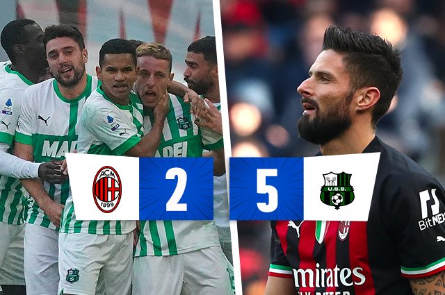 Il Sassuolo Dilaga A San Siro Notte Fonda Per Il Milan Diavolo In