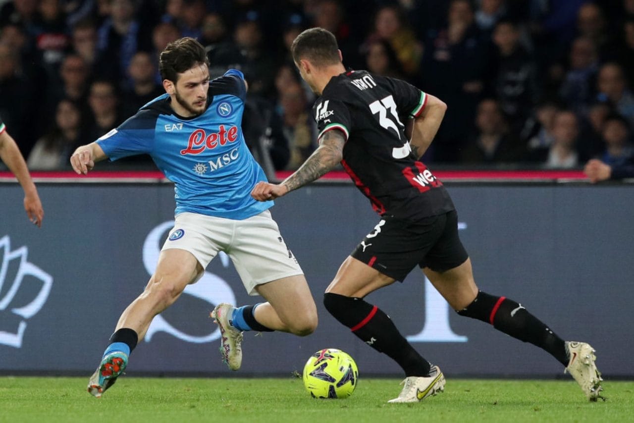 Napoli Milan 1 1 Risultato Finale Gol Di Giroud E Osimhen Rossoneri