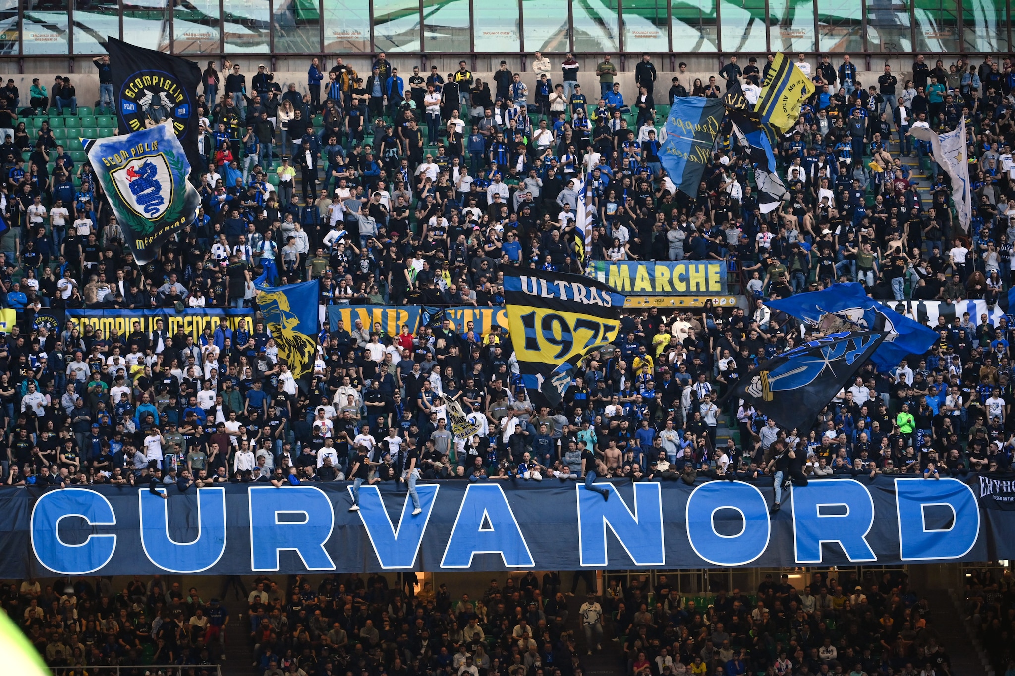 Clamoroso Sciopero Del Tifo Della Curva Nord Dellinter In Finale Di