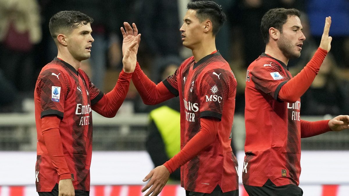 Il Gol Di Pulisic Regala Al Milan Lultima Gioia Del 2023 Batte Il