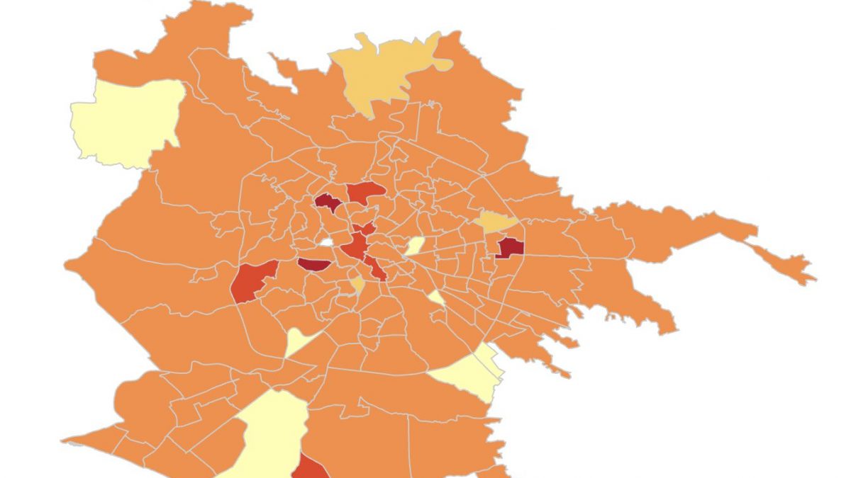 Coronavirus La Mappa Dei Contagi Nei Quartieri Di Roma Casi