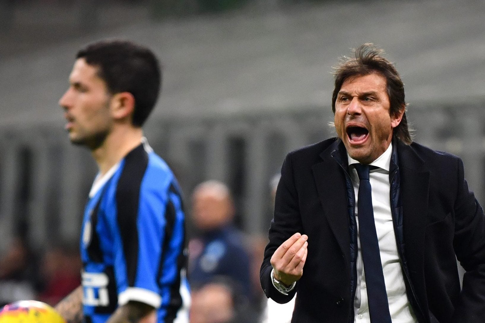 Antonio Conte Il Napoli è Una Squadra Forte Ha La Rosa Migliore Dopo