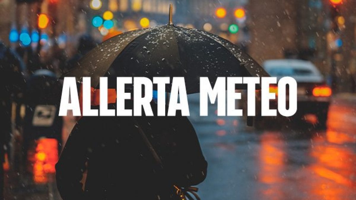 Maltempo Allerta Meteo Gialla Per Temporali Domani 10 Gennaio Le