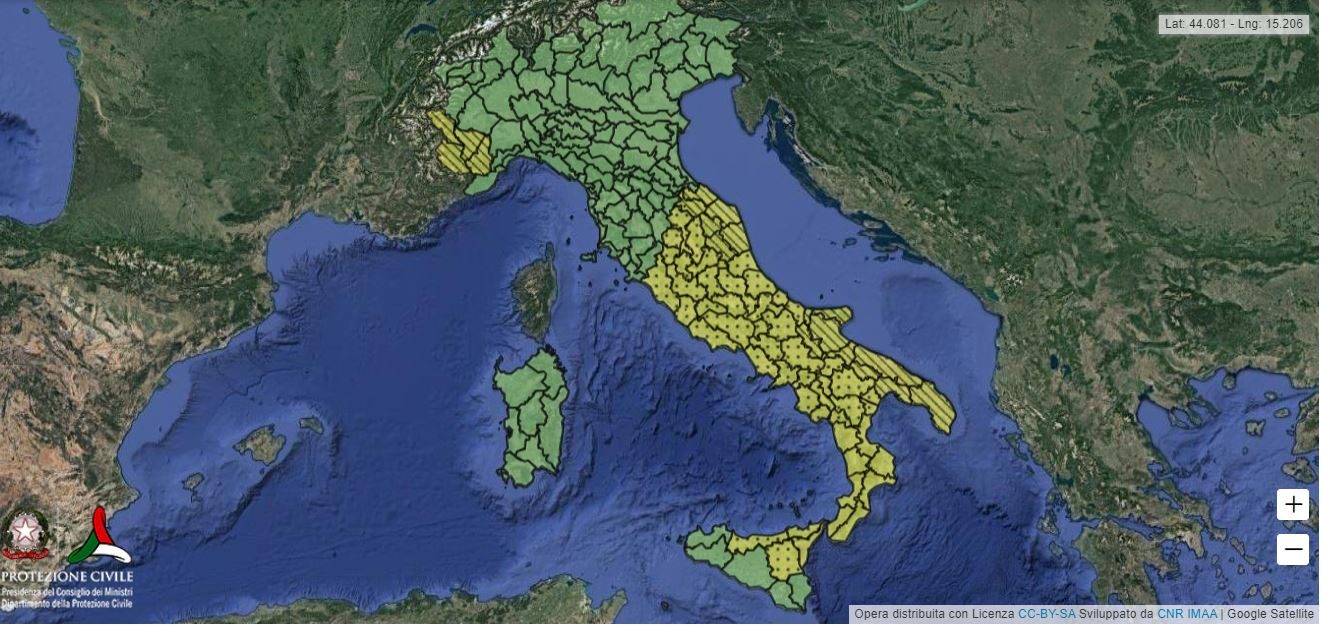 Maltempo Allerta Meteo Gialla Per Temporali Domani 1° Maggio Le