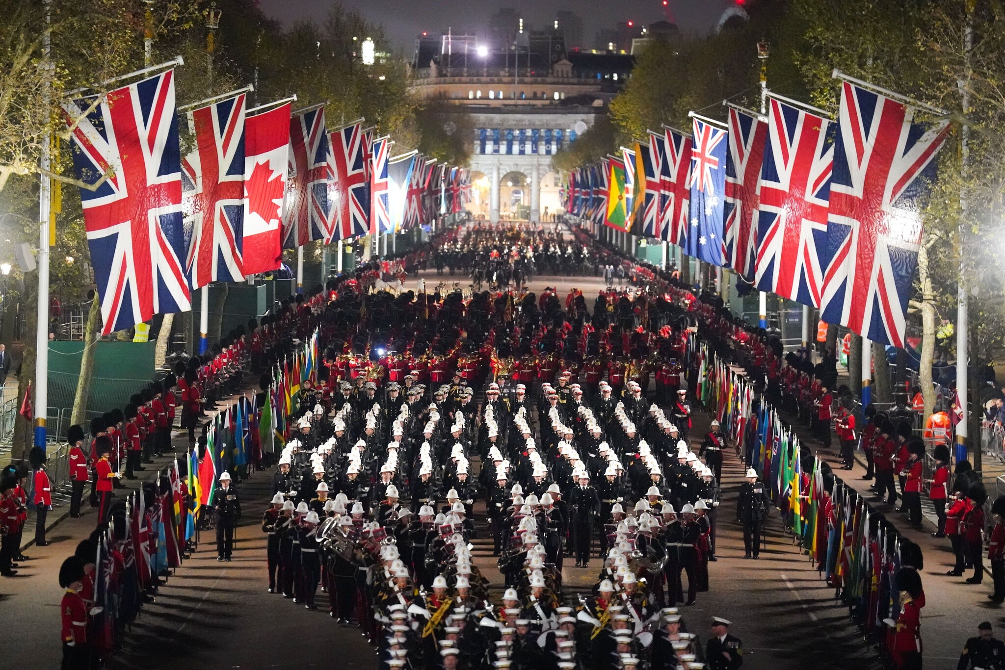 Incoronazione Carlo Iii A Londra Le Prove Notturne Le Immagini Del