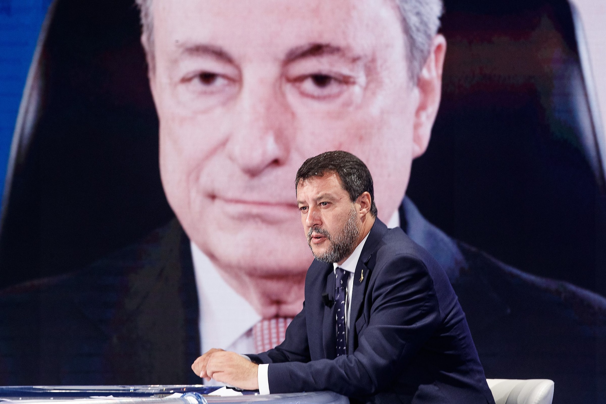 Salvini Dice Che Non Vuole Né Draghi Né Von Der Leyen A Capo Della