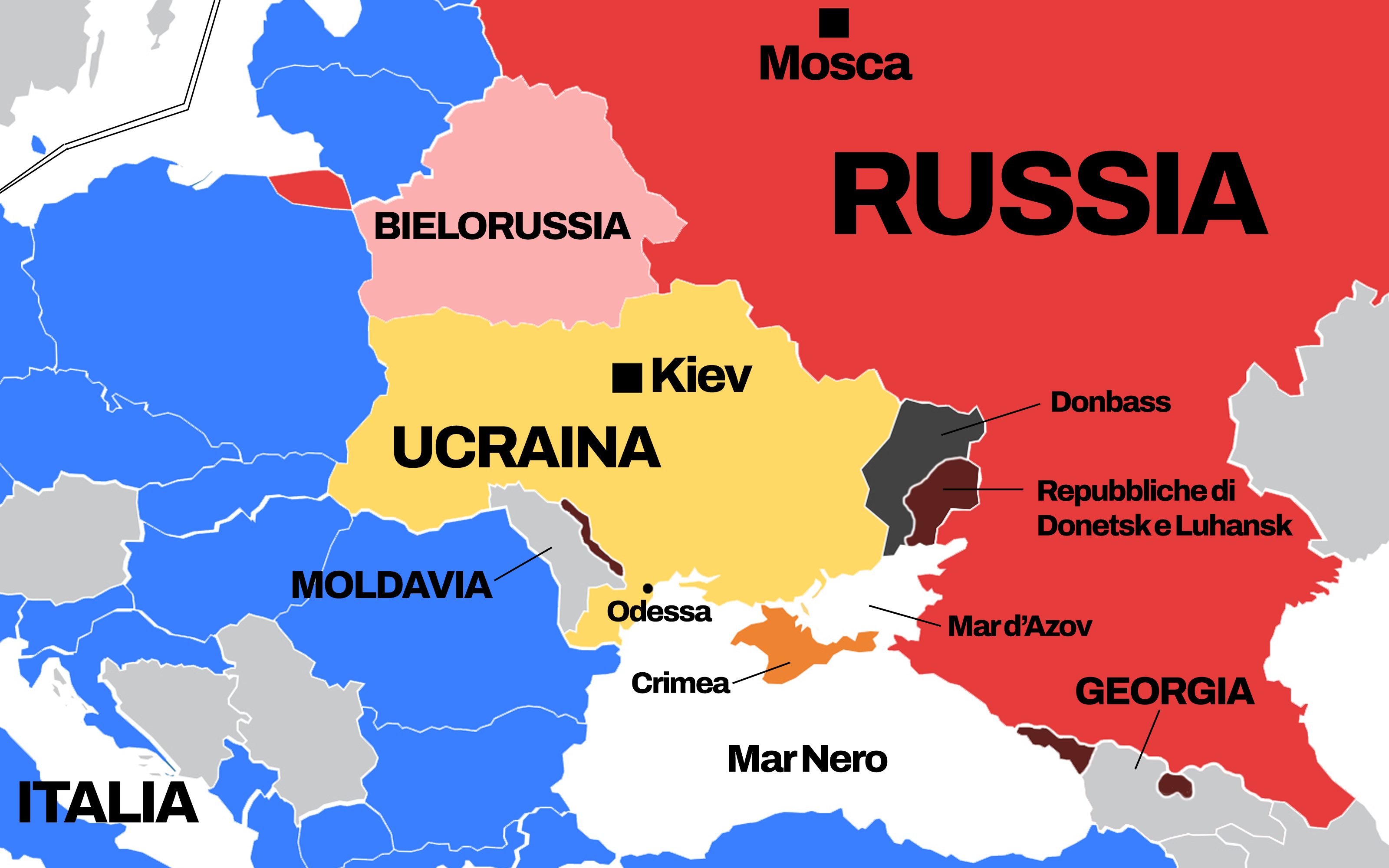 Guerra Russia Ucraina 3 Possibili Scenari Dellattacco Russo