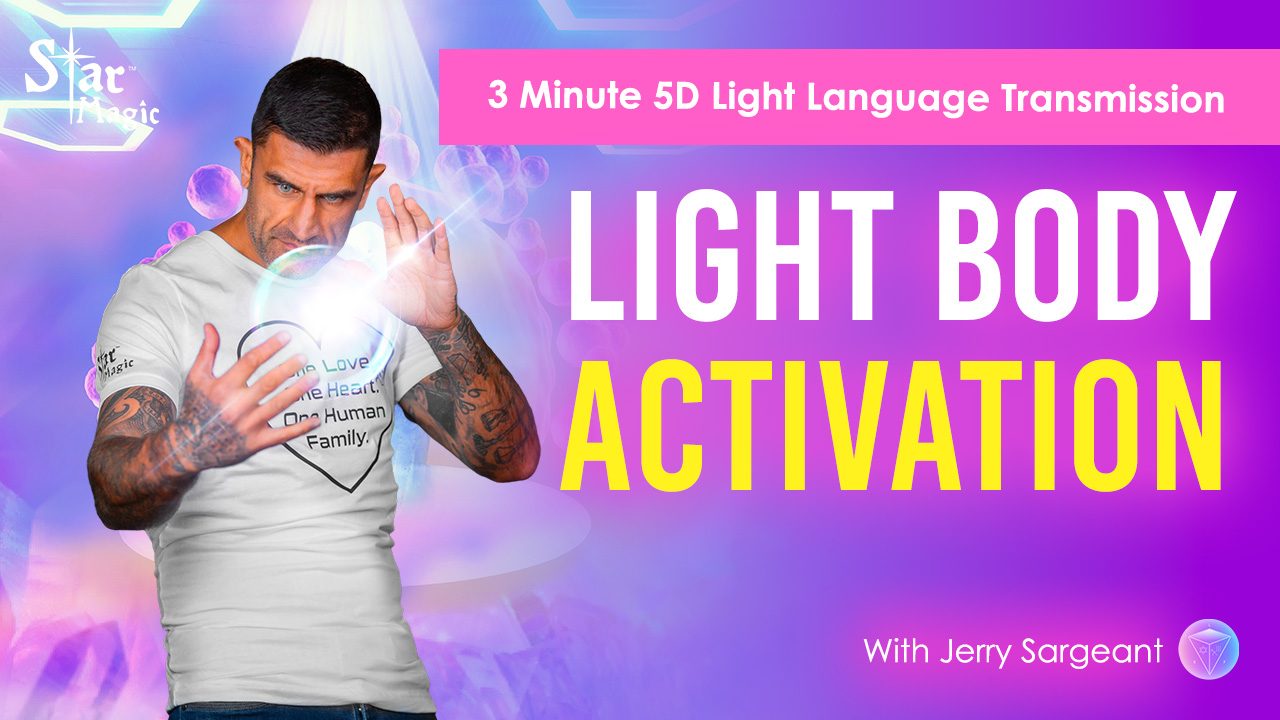 Light Body Activation 3 Minute 5d Light Language Transmission Star