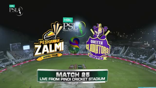 Pakistan Super League Peshawar Zalmi V Quetta Gladiators Highlights