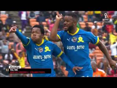 Carling Black Label Cup Sundowns Vs Orlando Pirates All The Goals