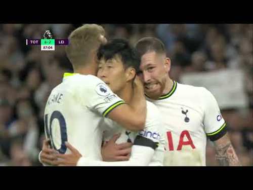 Premier League Tottenham Hotspur V Leicester City Highlights