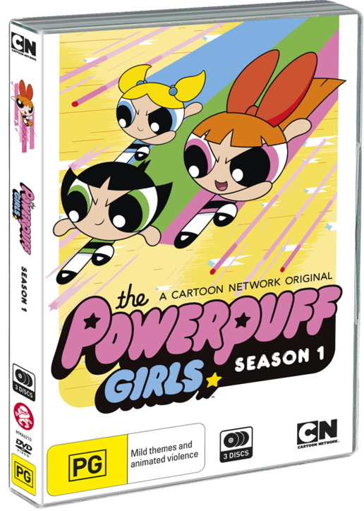 The Powerpuff Girls Season 1 Dvd
