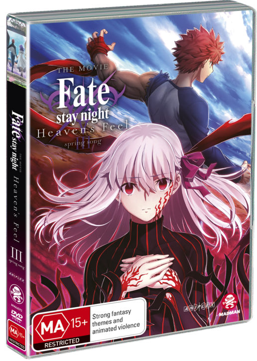 Fatestay Night Heavens Feel Iii Spring Song Dvd Madman Entertainment